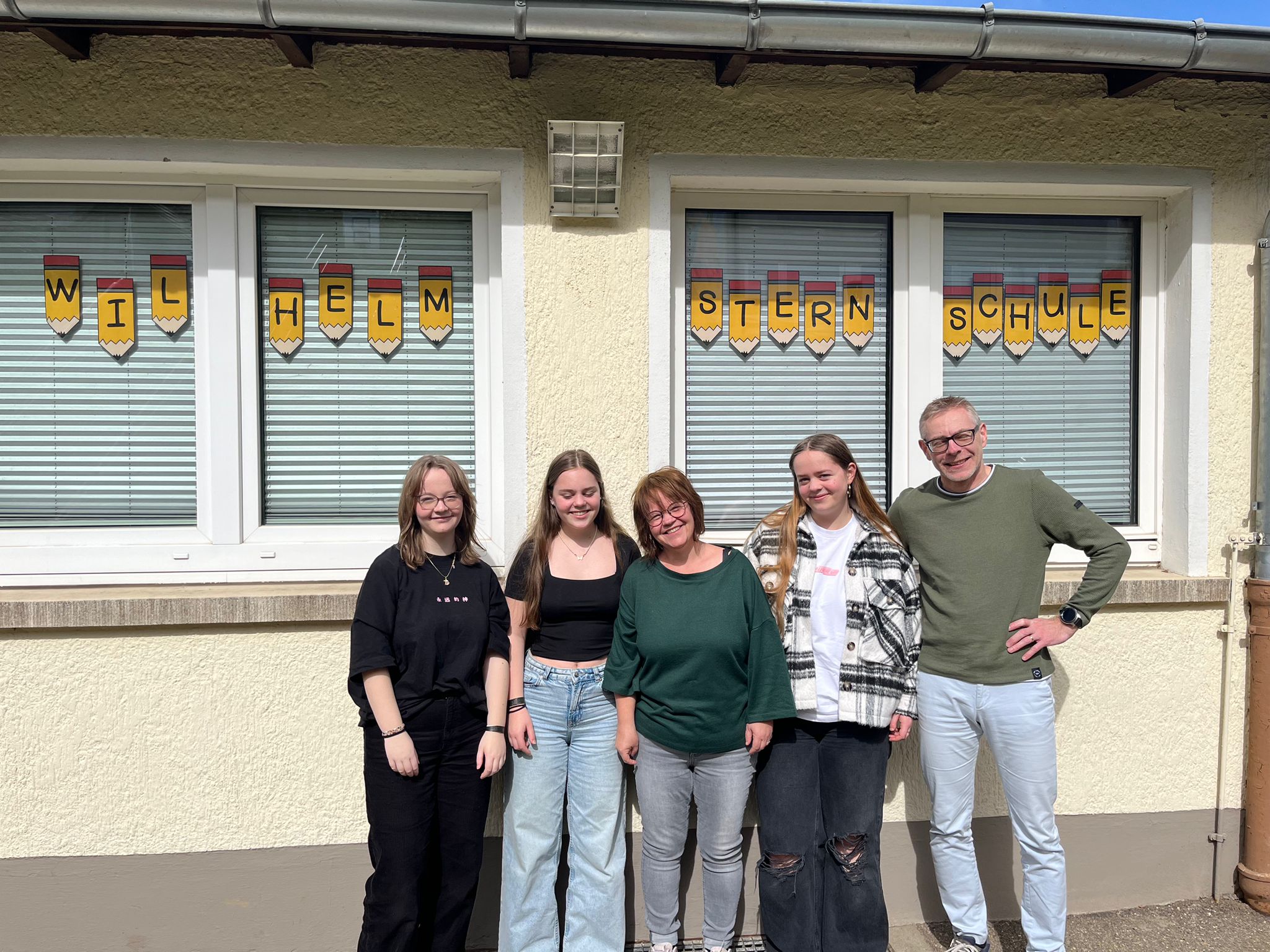 Nachfahren von Wilhelm Stern zu Besuch in Mosbach - Wilhelm-Stern-Schule